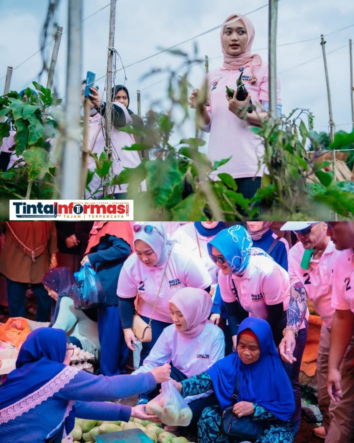 Cawagub Jihan, Bermalam di Temiangan Hill Grebek Pasar di Sekincau ...