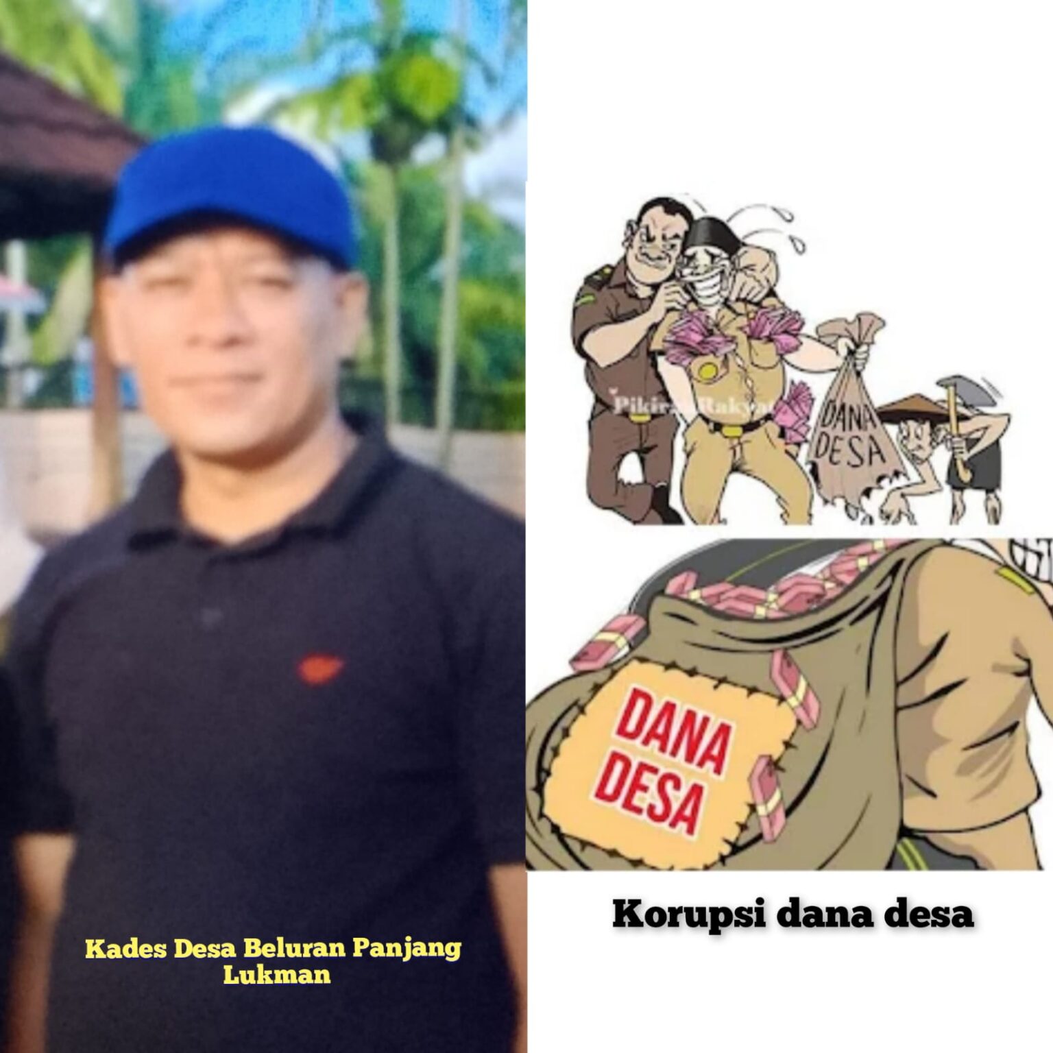 Dugaan Korupsi Kades Lukman Desa Beluran Panjang Kecamatan Tabir Kabupaten Merangin Jambi ...