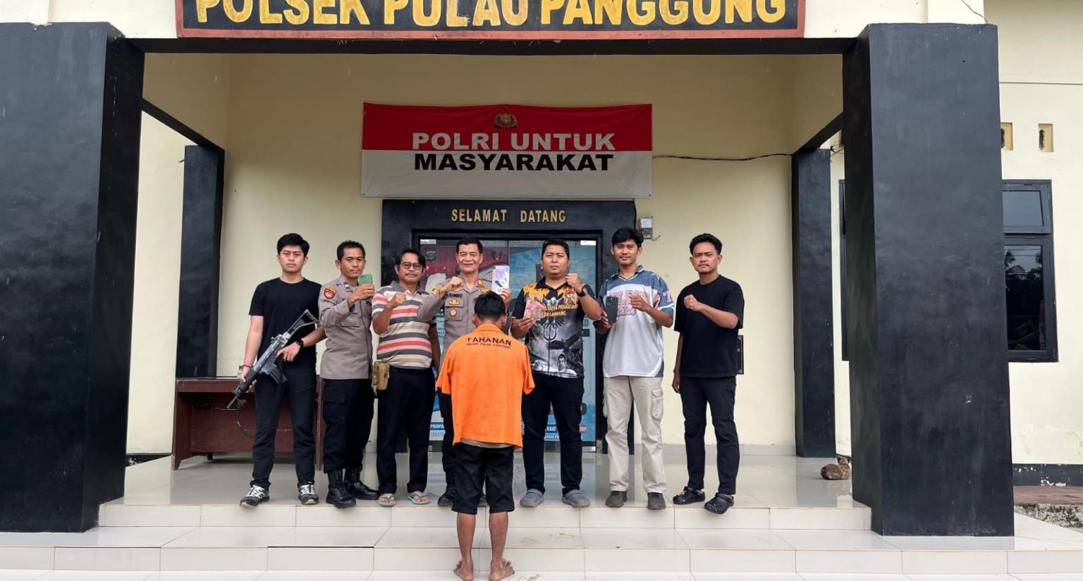 Tekab 308 Presisi Polsek Pulau Panggung Ringkus Pelaku Curat yang Foya ...